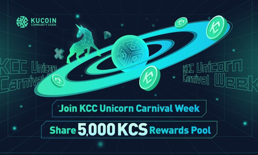 KCC Unicorn Carnival Week, Share $100,000 as KCC Explorers - TechBullion