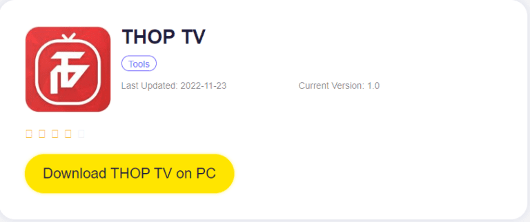 ThopTV for PC Download 2023 Guide - TechBullion