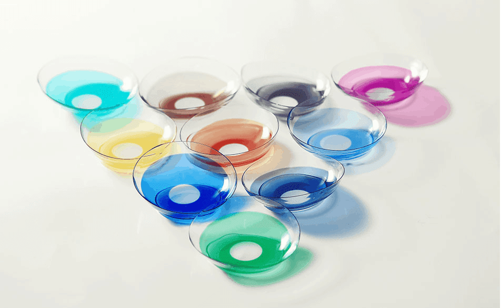 How to elevate your style in an instant with colored contacts lenses ...