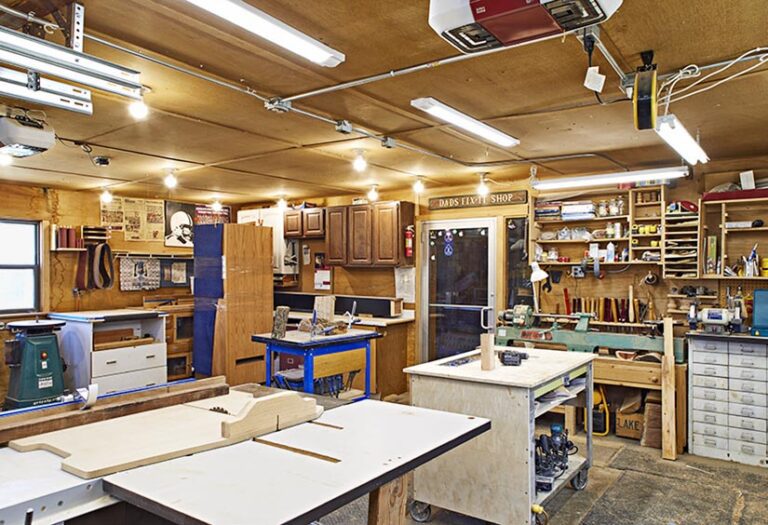 5 Inspiring Home Woodworking Shop Setups