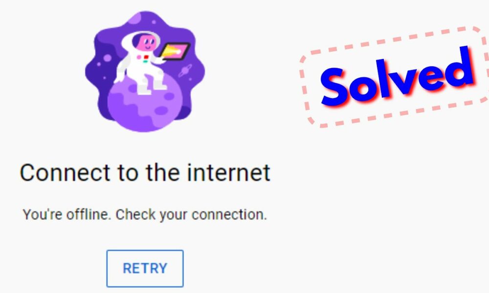 How To Resolve The “YouTube You're Offline Error’’ Check Your ...