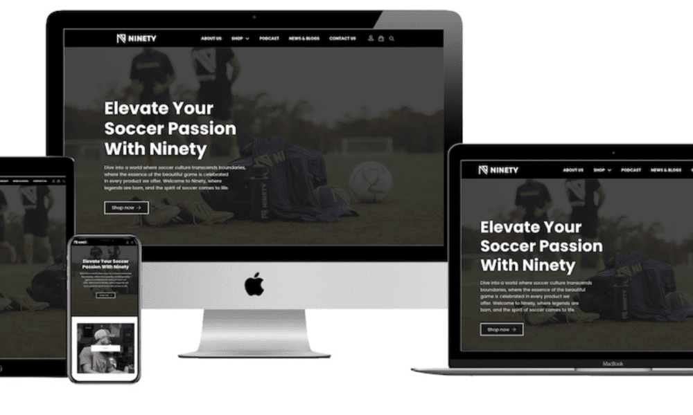 Elevate Your Soccer Passion with Ninety Apparel's New Website ...