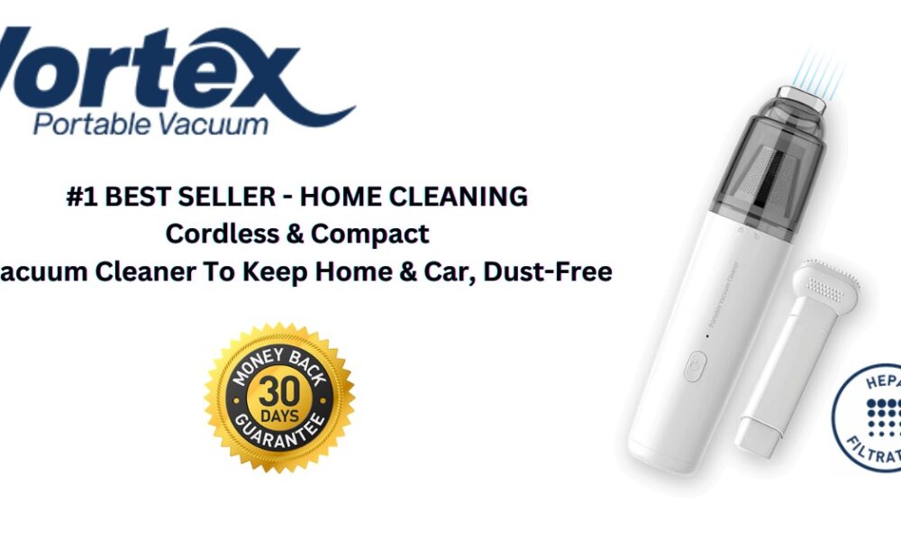 Vortex Portable Vacuum Cleaner: Revolutionizing Home and Car Cleaning ...