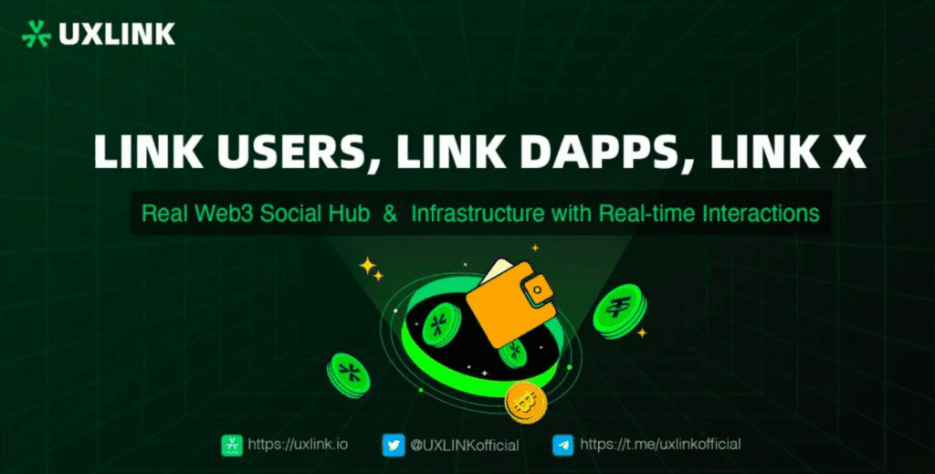 Web3 Social Infrastructure UXLINK 30-Day User Account Asset Balance ...