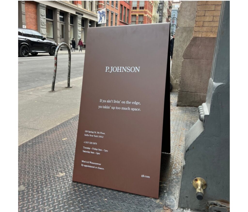 Functional Street Signage for Dallas: A-Frames by Signs and Mirrors ...