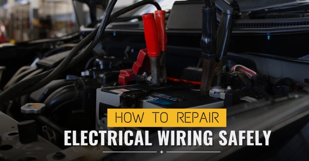How to Repair Electrical Wiring Safely | Wire Damage Signs | Tools and ...