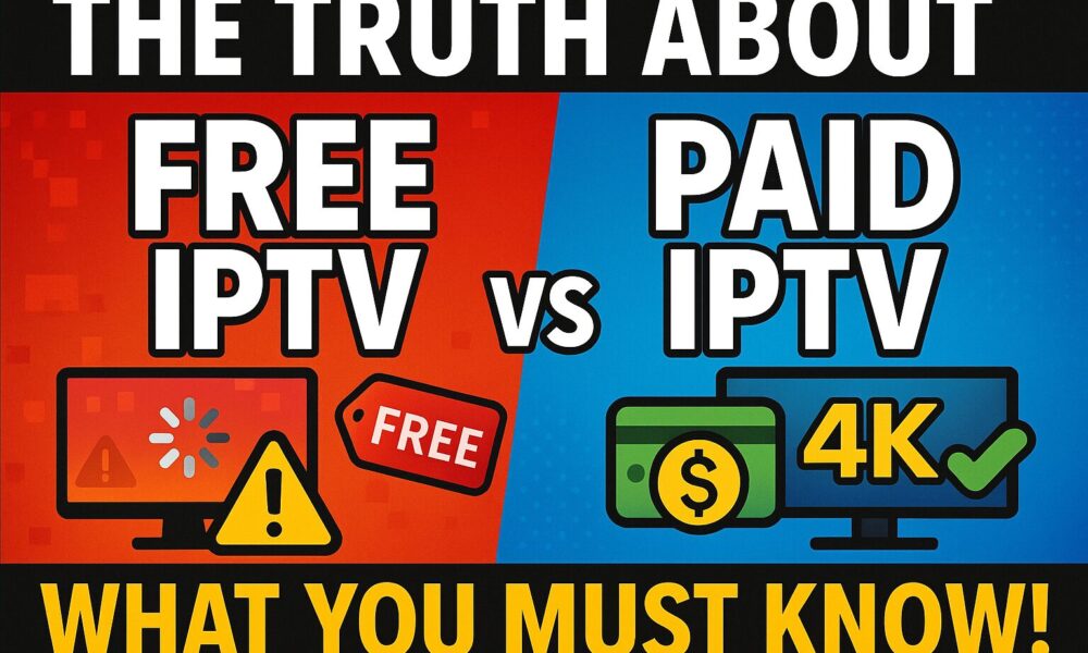 The Truth About Free IPTV Apps vs Paid IPTV Subscriptions – What You ...