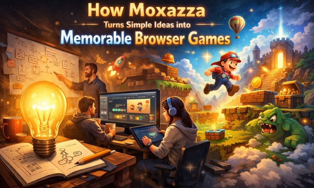 How Moxazza Turns Simple Ideas into Memorable Browser Games? - TechBullion