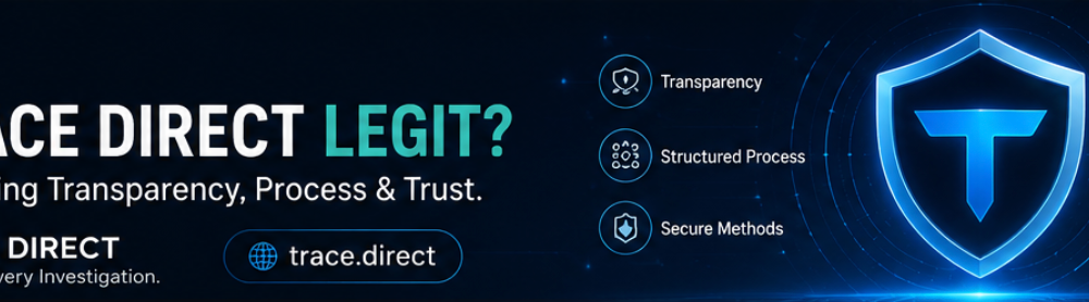 Is Trace Direct Legit? How Users Evaluate Trust in Digital ...