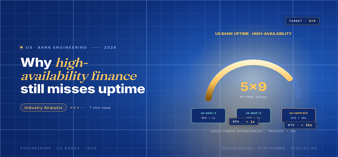 High-Availability System Design in U.S. Finance: From Architecture to ...