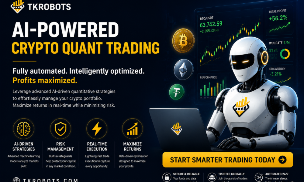 TKROBOTS Unveils AI Quantitative Trading Platform for Automated Trading ...
