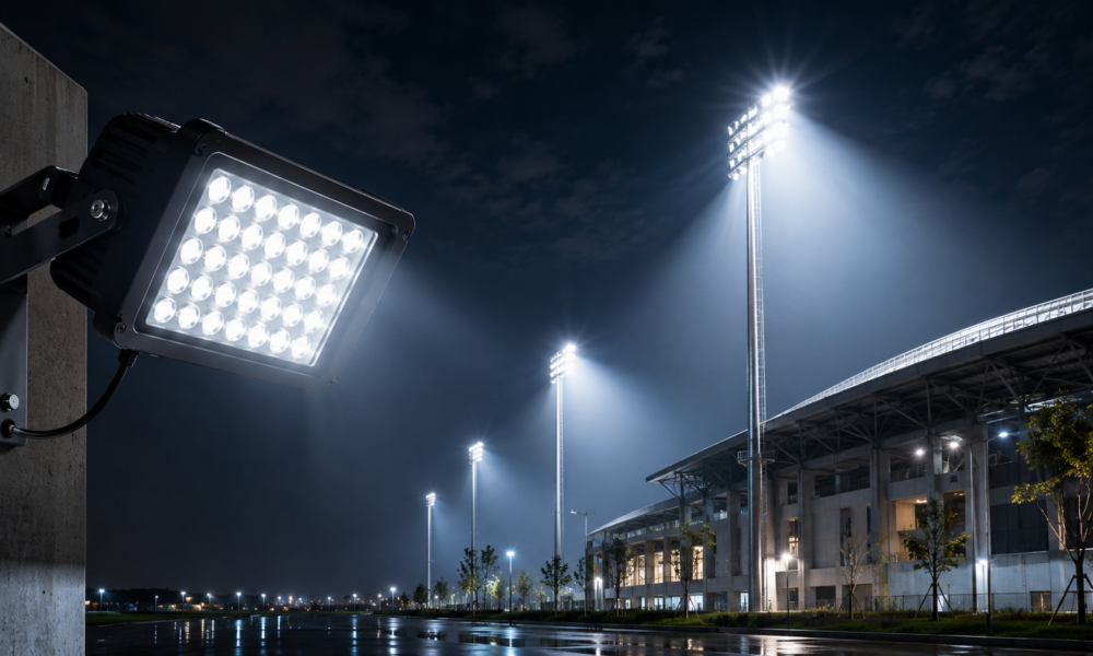 Outdoor LED Flood Light & Floodlighting - TechBullion