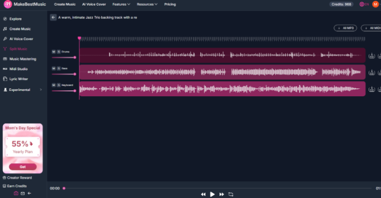 Creative Block Savior: Use MakeBestMusic to Lock In Your Jazz Ideas ...