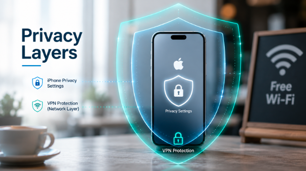 iPhone Privacy Settings Are Good. A VPN Makes the Network Layer Safer ...