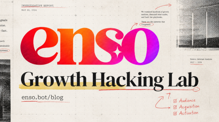 enso Introduces Agentic Growth Hacking, a New Category for the AI Era ...