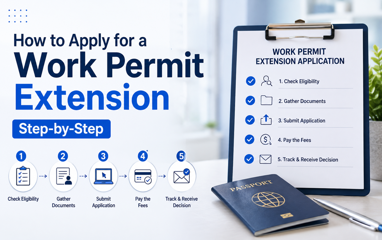 How to Apply for a Work Permit Extension Step-by-Step - TechBullion