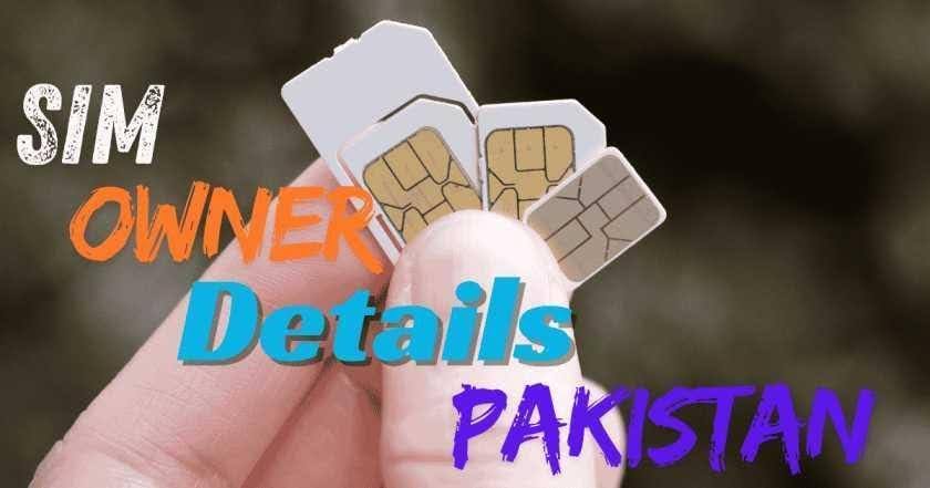 Sim Owner Details in Pakistan 2026 (Official Guide)
